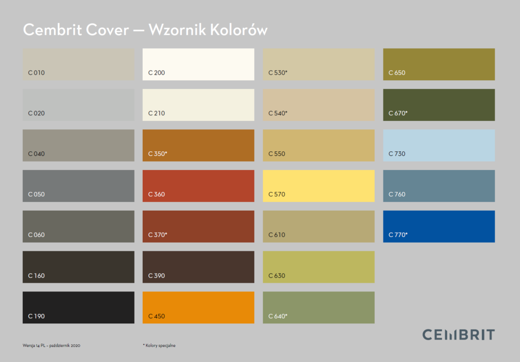 Cembrit Cover - życie mieszka w kolorze - Buduj Odpowiedzialnie