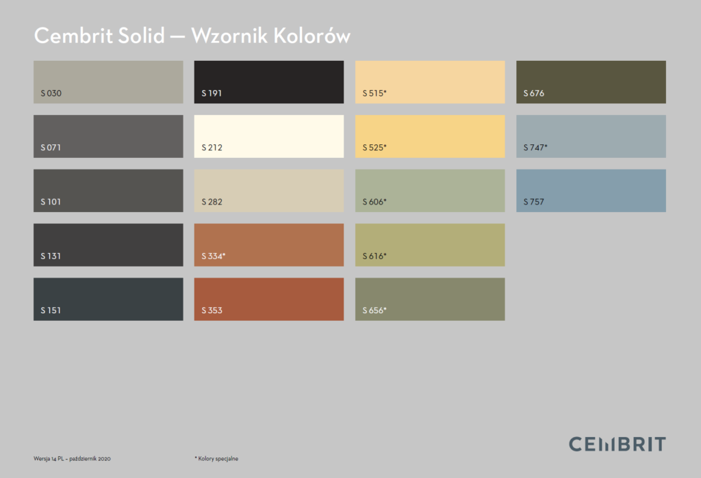 Cembrit Solid: kolorowa elegancja – wyrafinowana i efektowna - Buduj ...