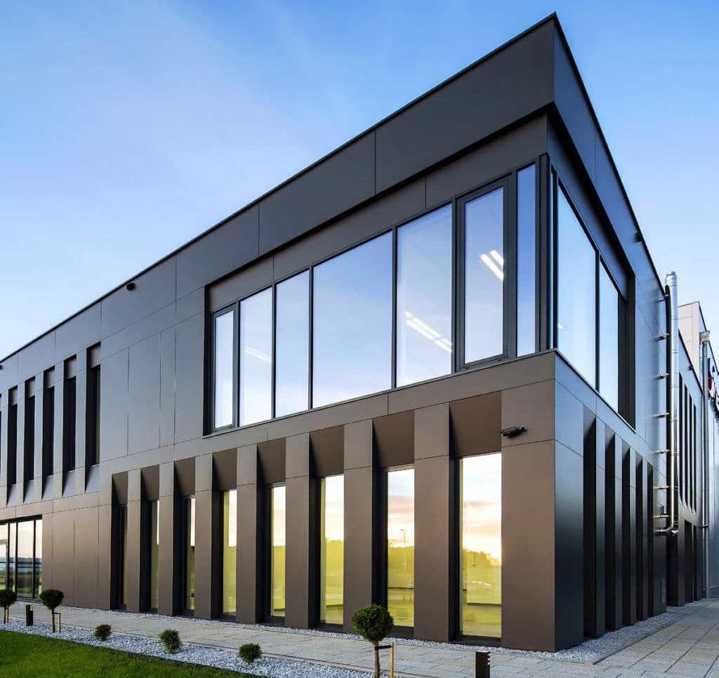 Płyty elewacyjne Cembrit na przykładzie zrealizowanych obiektów architektonicznych na terenie ...