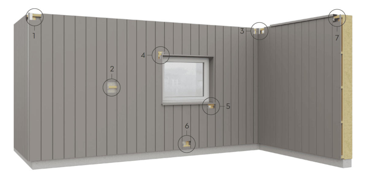 Cembrit Plank Connect - montaż pionowy - Buduj Odpowiedzialnie