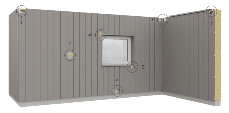 Cembrit Plank Connect - montaż pionowy - Buduj Odpowiedzialnie